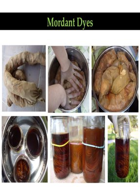 Mordant Dyes - what is Mordant