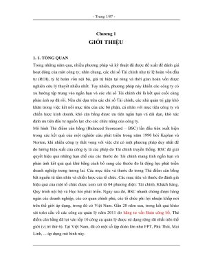 ĐỀ XUẤT áp DỤNG THẺ điểm cân BẰNG tại CÔNG TY TNHH MTV sản XUẤT PHỤ ...