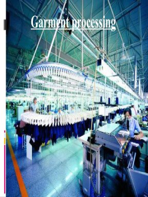 Garment Processing - What is Garment Processing