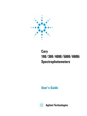 Hướng dẫn sử dụng UVVIS Cary với phần mềm Cary WinUV