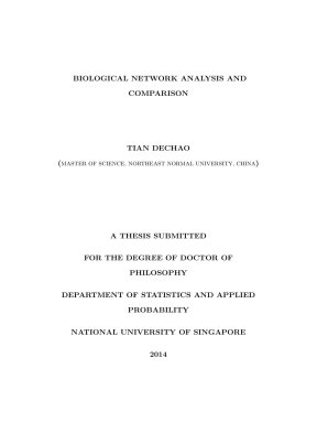Biological network analysis and comparison