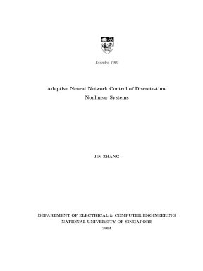 Adaptive neural network control of discrete time nonlinear systems