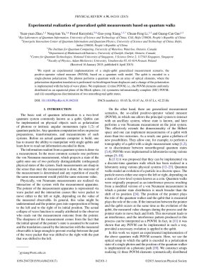 Experimental realization of generalized qubit measurements based on ...