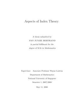 Aspects of index theory