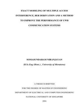 Exact modeling of multiple access interference, ber derivation and a method to improve the ...