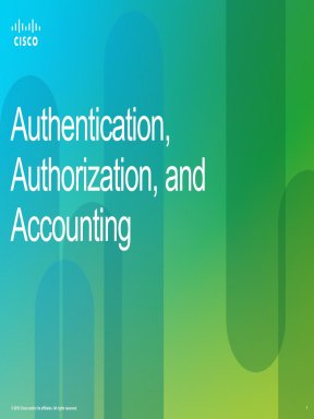 en CCNAS v11 ch03 authentication, authorization, and accounting