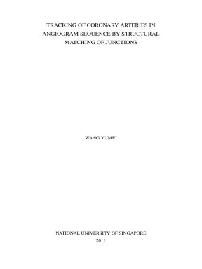 Tracking of coronary arteries in angiogram sequence by structural ...