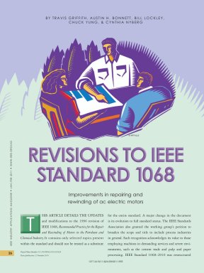 Revisions to IEEE standard 1068 improvements in repairing and rewinding ...
