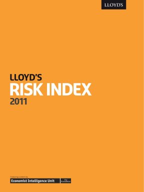 Lloyds risk index 2011