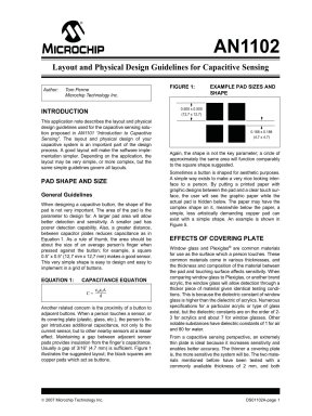 AN1102 layout and physical design guidelines for capacitive sensing