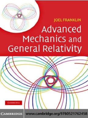 advanced mechanics and general relativity j franklin