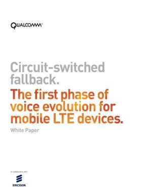 circuit switched fallback the first phase of voice evolution for mobile ...