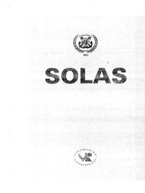 CÔNG ƯỚC SOLAS 74 (BẢN TIẾNG VIỆT)