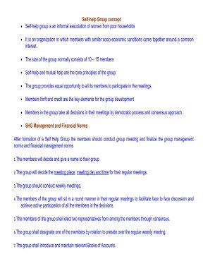 Self help group HG concept in INDIA, how to developing SHG