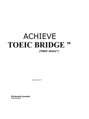 ACHIEVE TOEIC BRIDGE
