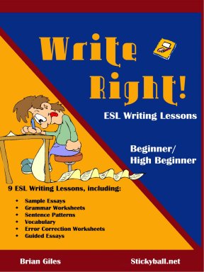 Write right ESL writing lesson beginner high beginner