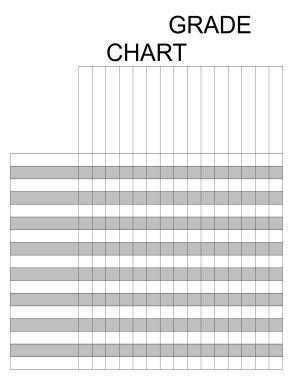 editable grade chart
