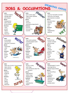 68842 jobs occupations speaking cards