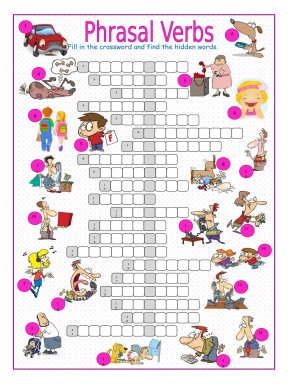 58418 phrasal verbs crossword puzzle