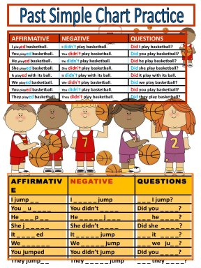 59136 past simple chart fill in