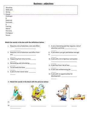 5465 business adjectives