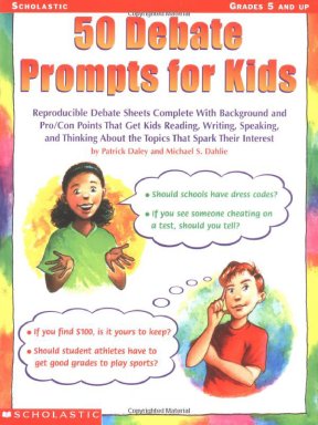 50 debate prompts for kids