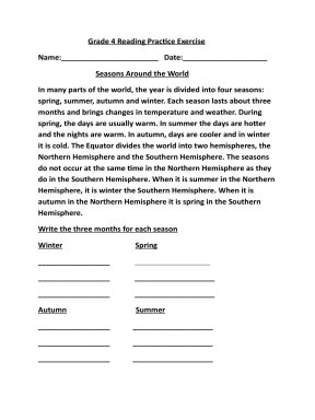 17243 grade 4 reading practice