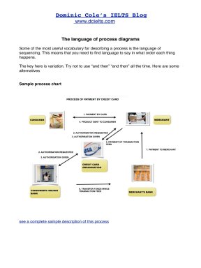 process diagrams vocabulary
