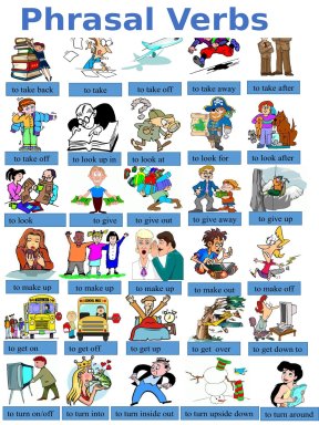 phrasal verbs pictionary