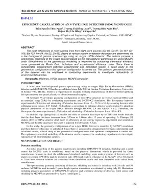 EFFICIENCY CALCULATION OF AN n TYPE HPGE DETECTOR USING MCNP5 CODE