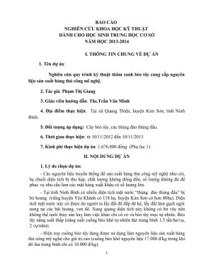 Bao cao nghien cuu KHKT