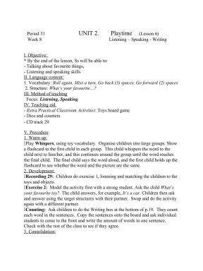 Period 31 UNIT 2 lesson 6