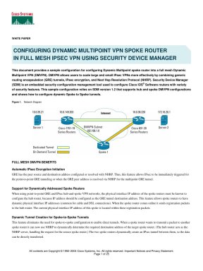 Configuring DMVPN Spoke Router in Full Mesh IPsec VPN Using SDM