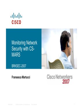 Monitoring Network Security With CS - MARS