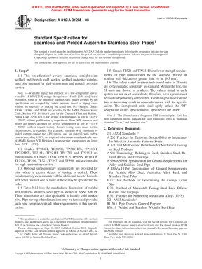 Tiêu chuẩn ASTM a312 AA 312m 03 ;QTMXMI0WMW