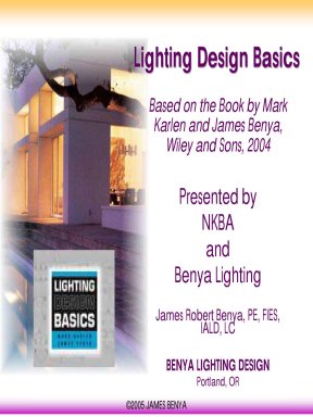 Lighting Design Basics