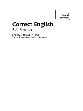 english correct english