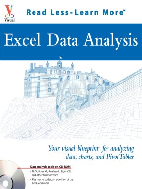 Wiley excel data analysis your visual blueprint for analyzing data charts and pivot tables (2003)
