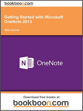 Getting started with microsoft onenote 2013