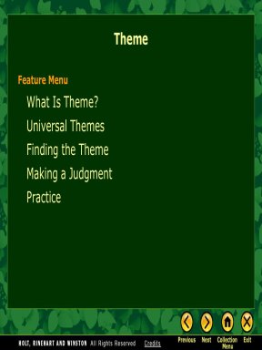 What is theme