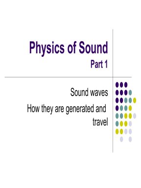 2 physics of sound