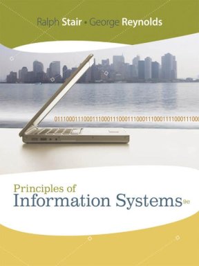 Principles information SYstems 9e ralph stair and reynolds part 1
