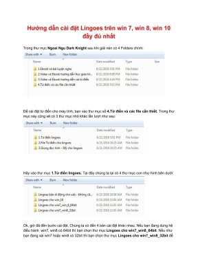 Huong dan cai dat Lingoes win7 win8 win10 day du nhat