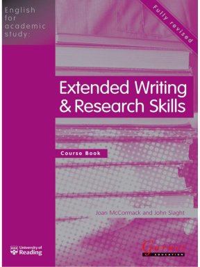 English for academic study extended writing and research skills CB