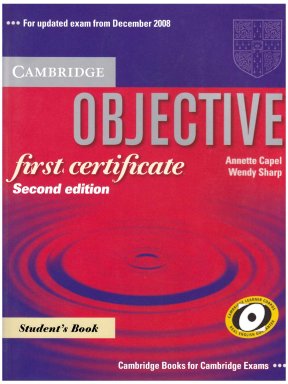 Objective FCE 2e student book
