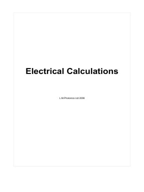 electrical calculation guide