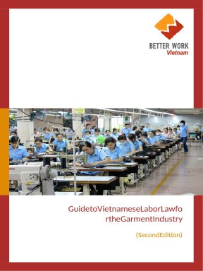 Guide to vietnamese labor law for the garment industry