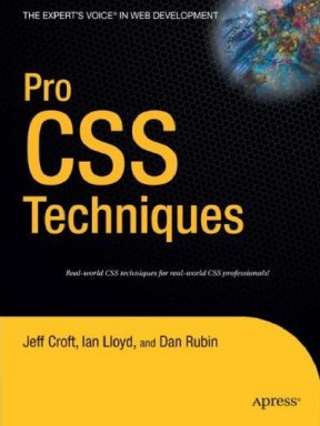 Pro CSS techniques
