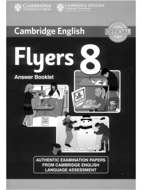 Đáp án flyers 8 (Flyers 8 answer booklet)