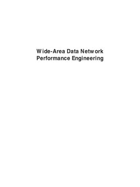 Wide Area Network Performance Engineering
